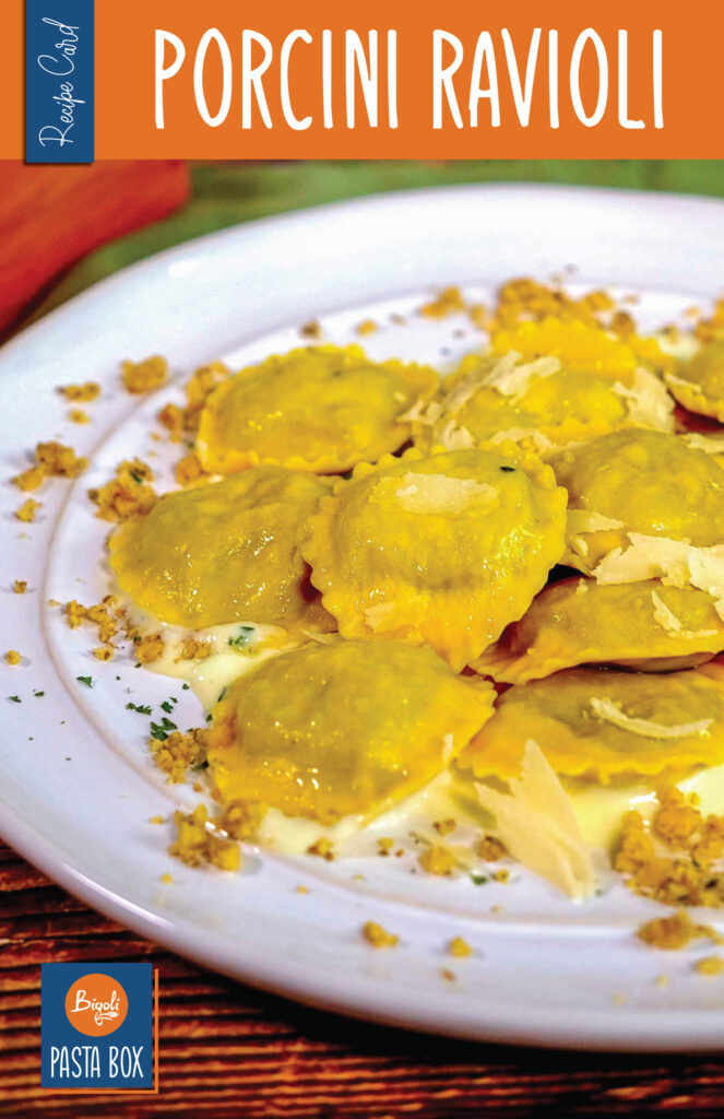 Porcini Ravioli - Bigoli Pasta Box